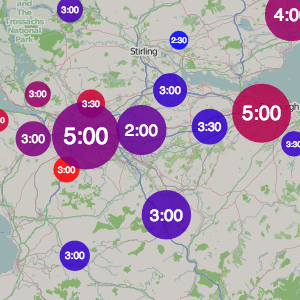 Scottish Independence Referendum Data Map